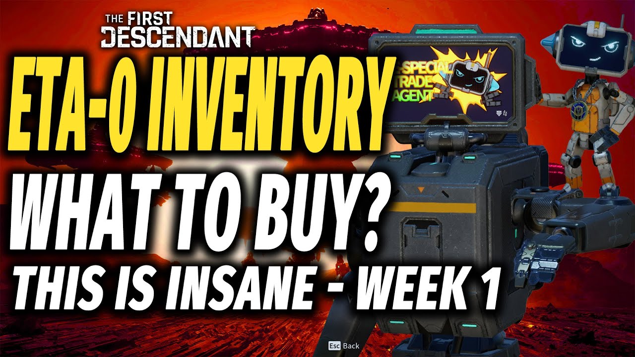 The First Descendant ETA-0 INVENTORY - What To Purchase this Week ...