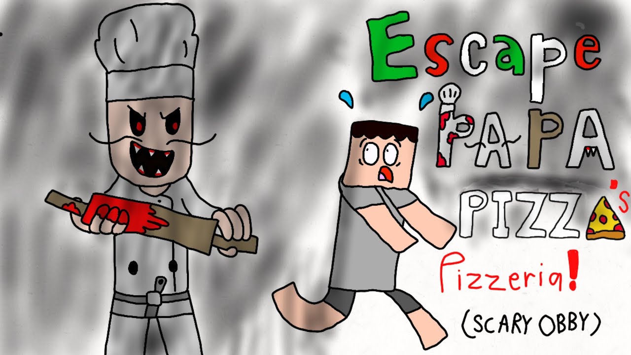 Escape Papa Pizza’s Pizzeria! (SCARY OBBY) | Roblox Games | Zafran ...
