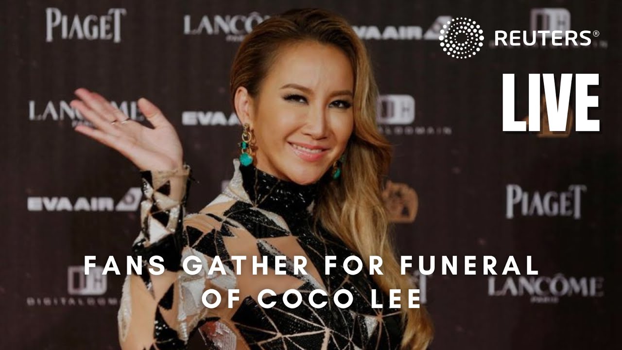 LIVE: Fans gather for funeral of Coco Lee - YouTube