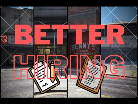 Ingame Department Forms System For Hiring| Fivem - YouTube