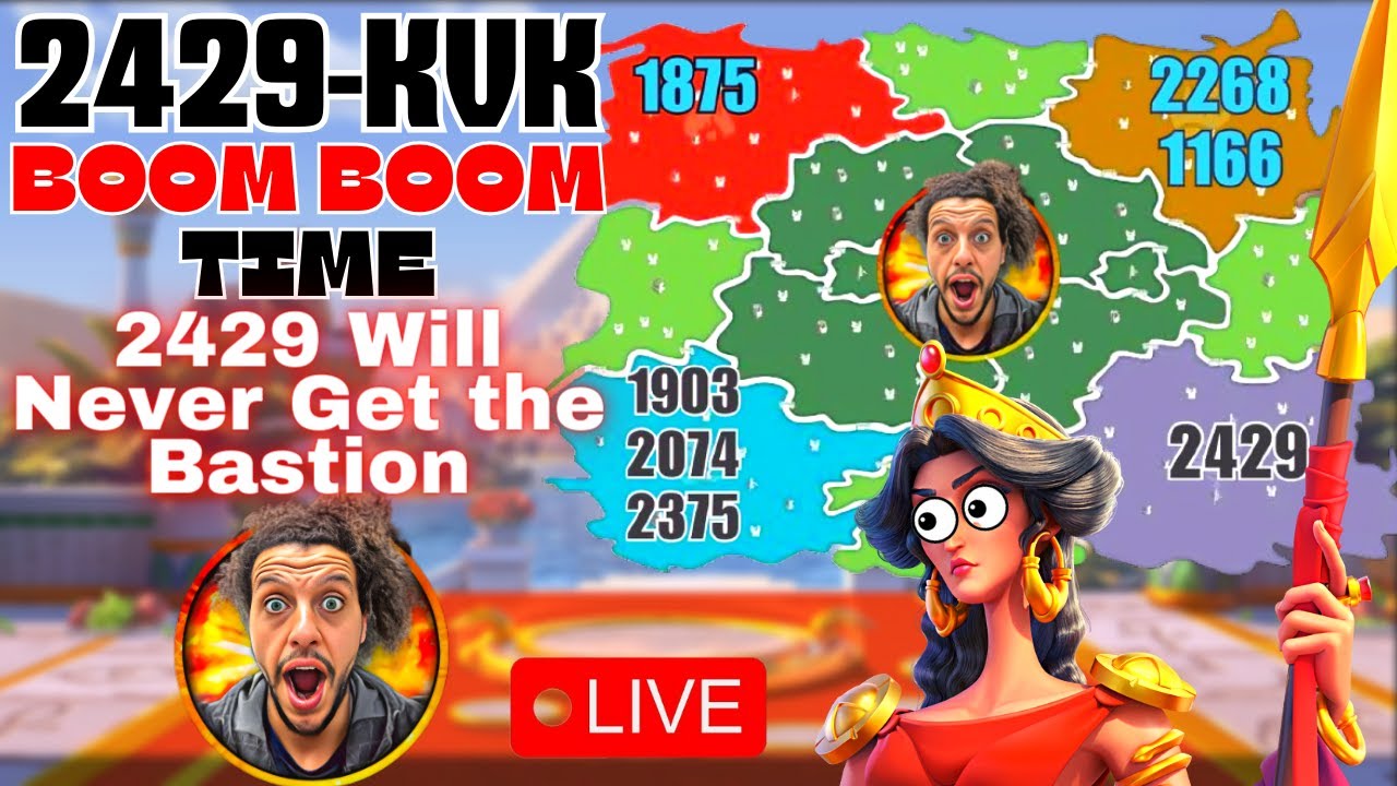 2429 Will never get the Bastion l K2429 KVK l BOOM BOOM TIME - YouTube