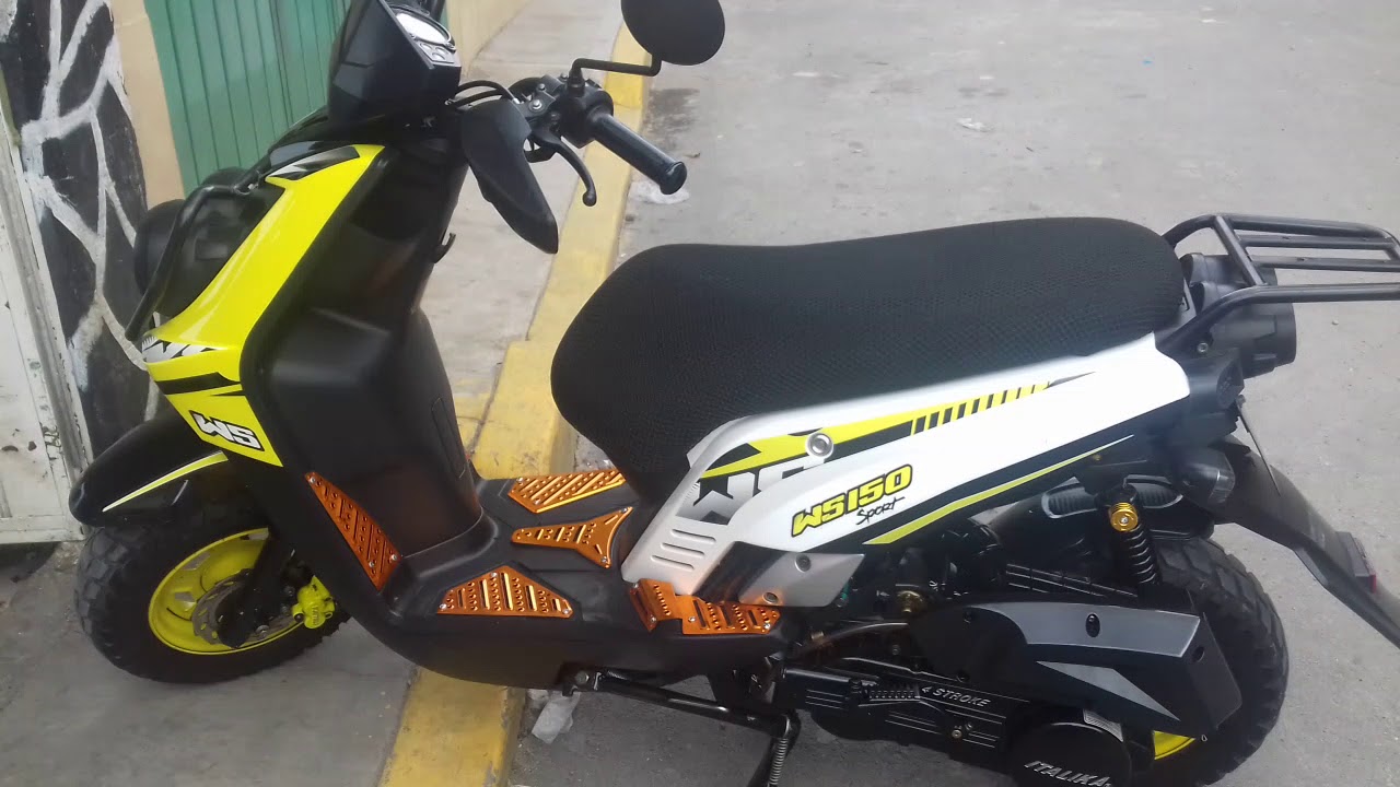 Ws 150 sport tuning - YouTube