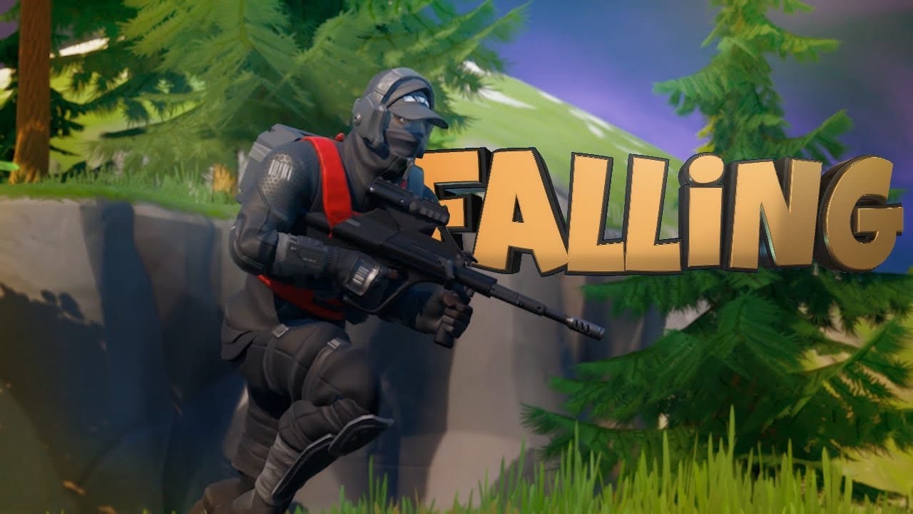 fortnite highlights #3 falling - YouTube