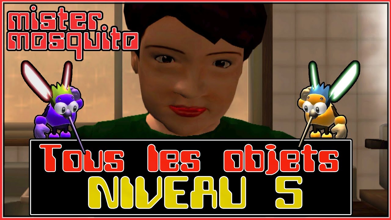 TOUS LES OBJETS DU NIVEAU 5 / MR. MOSKEETO (Mister Mosquito) - YouTube