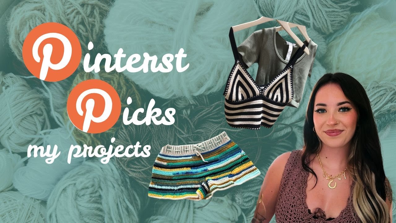 Crocheting Items I Saved on Pinterest!! - YouTube