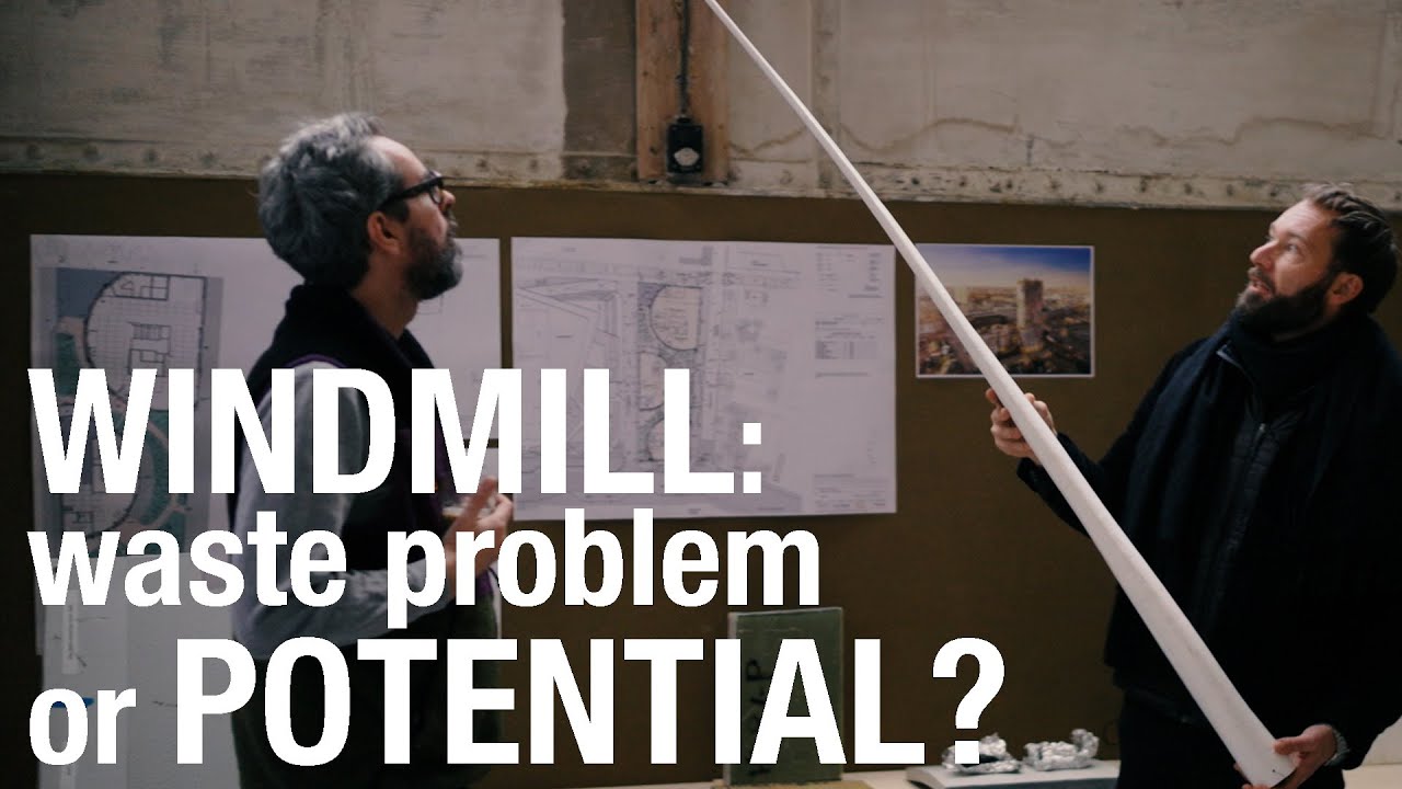 Reusing Old Wind Turbine Blades on a Wooden High-Rise: Cutting down ...