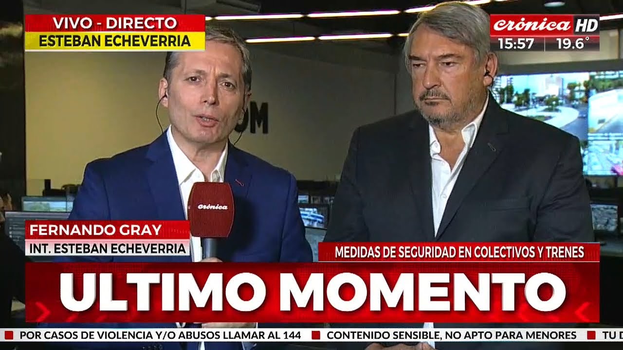 Fernando Gray: "Sumamos 50 patrulleros para reforzar la seguridad ...