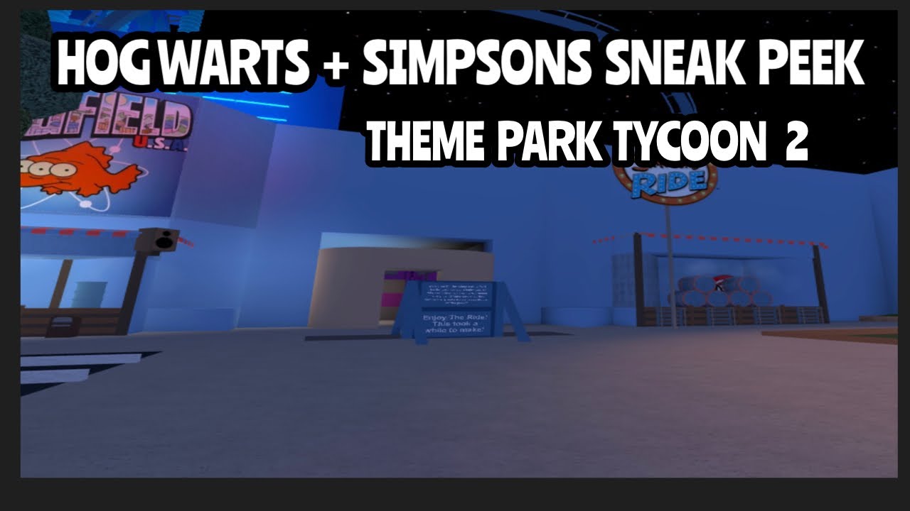 Harry Potter Hogwarts Castle + Simpsons in progress! Universal Rides ...