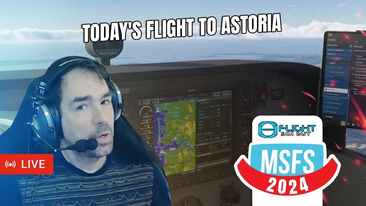 MSFS 2024: First Vision Jet Flight - YouTube