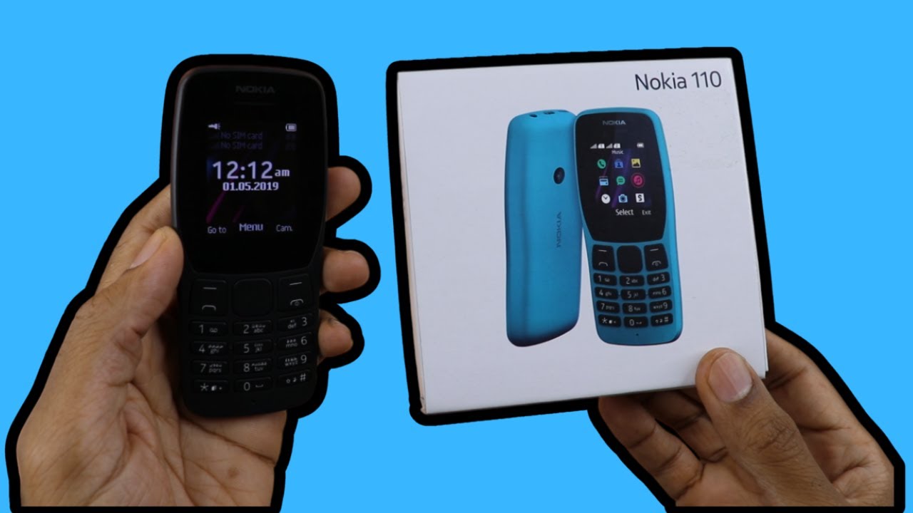 Nokia 110 Dual Sim Mobile Phone | Unboxing & Review - YouTube