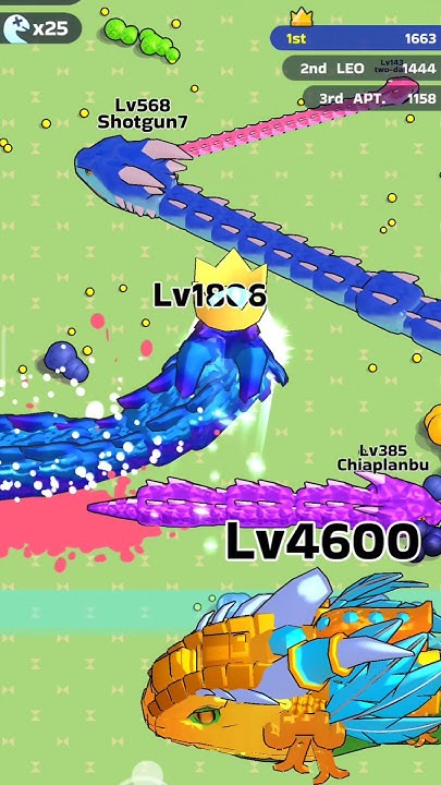 Play snake clash gameplay: Defeat all to become the strongest snake # ...