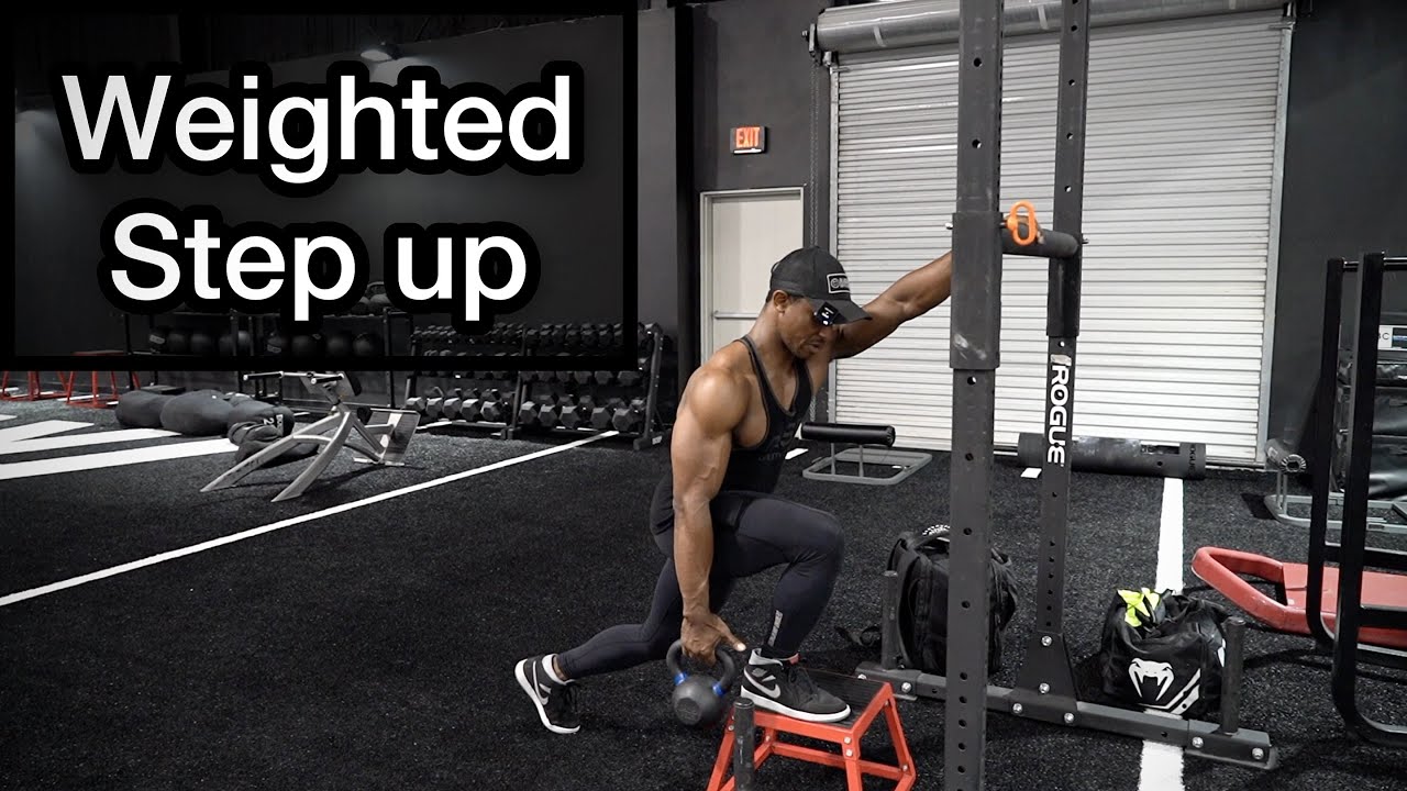 How to: Weighted step ups - YouTube