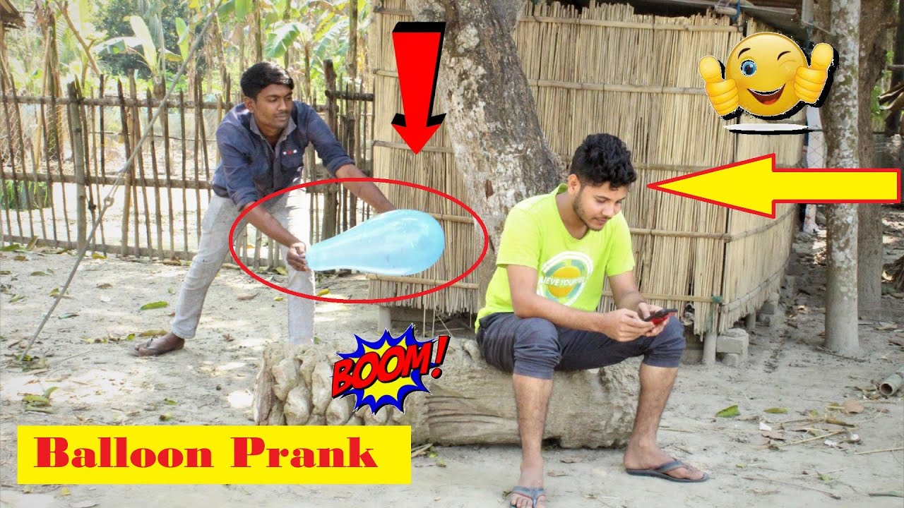 Popping Balloon Prank - Best of Popping Balloon Blast Prank 2022 | Rs ...