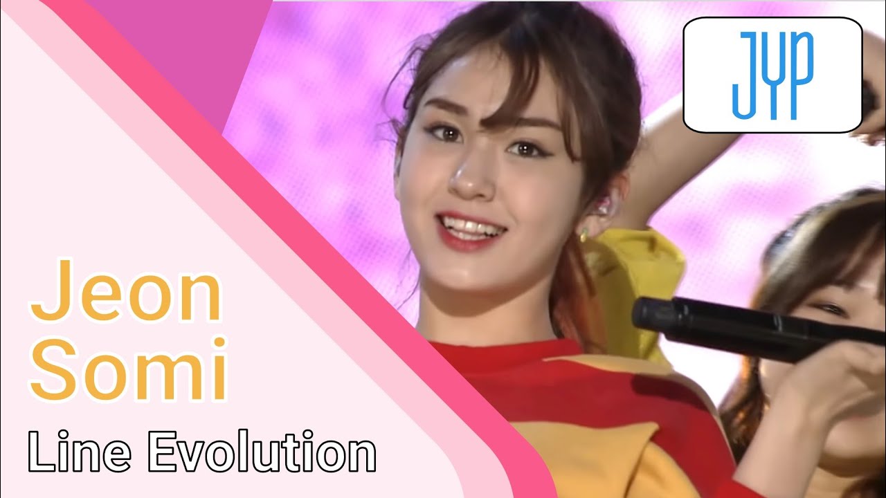 Produce 101: Jeon Somi - Line Evolution - YouTube