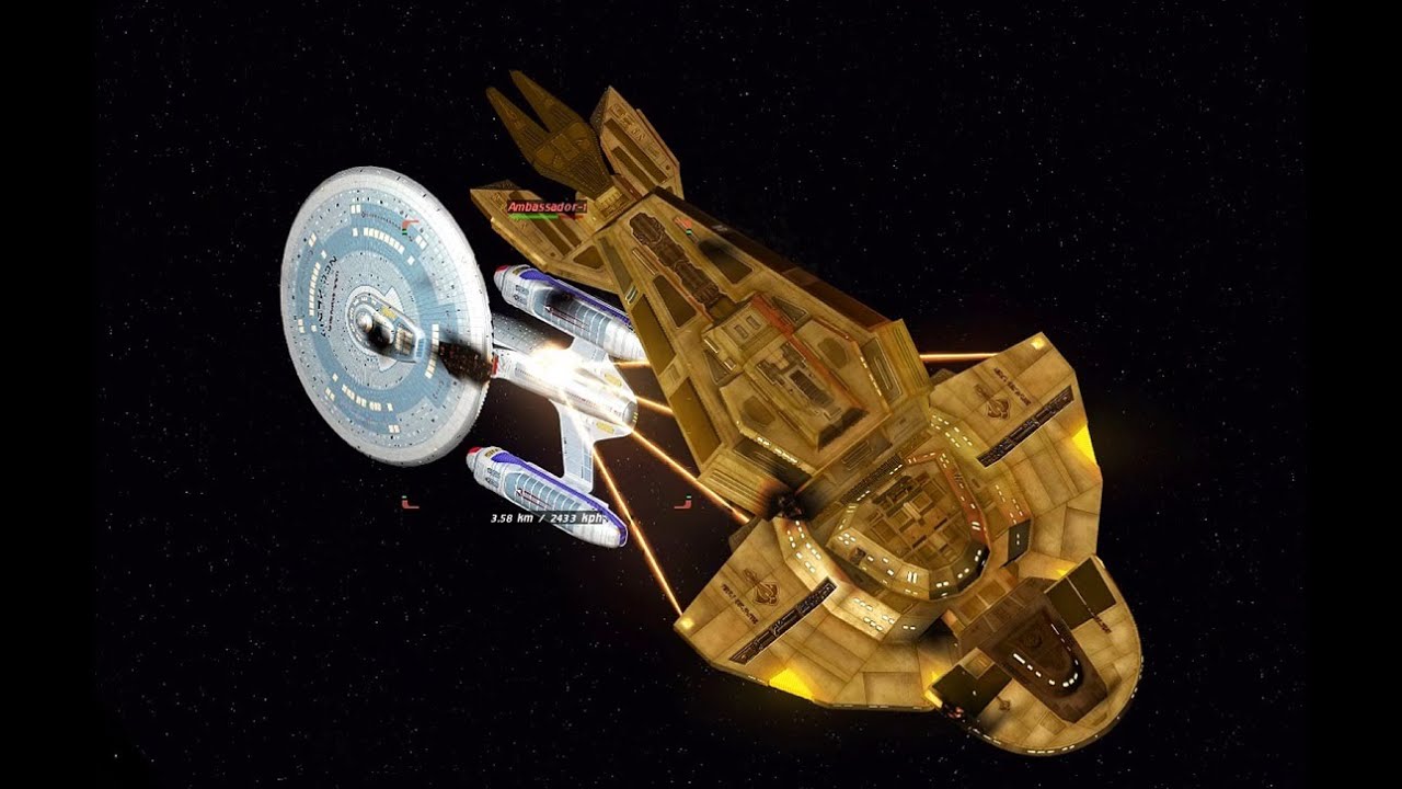 Star Trek Bridge Commander: Dominion War Keldon in action - YouTube