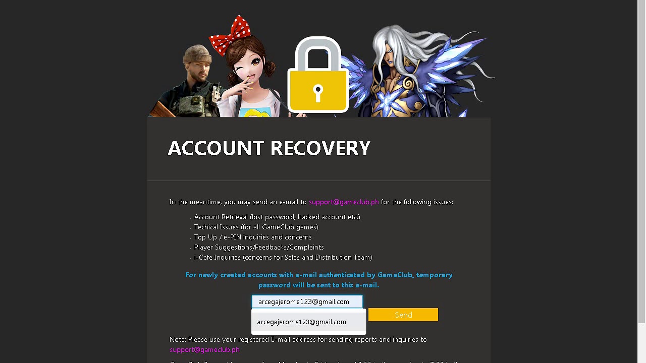 How retrieve crossfire account - YouTube