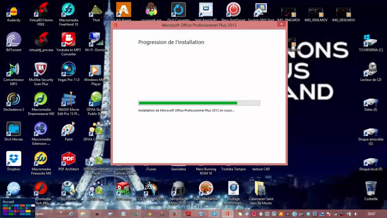 [TuTo FR] Comment installer Pack OFFICE 2013 PRO Plus gratuitement ...