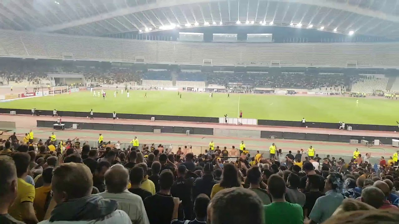 ΑΕΚ-ΟΛΥΜΠΙΑΚΟΣ 3-2 ΜΕΤΑ ΤΟ 3ο ΓΚΟΛ - YouTube