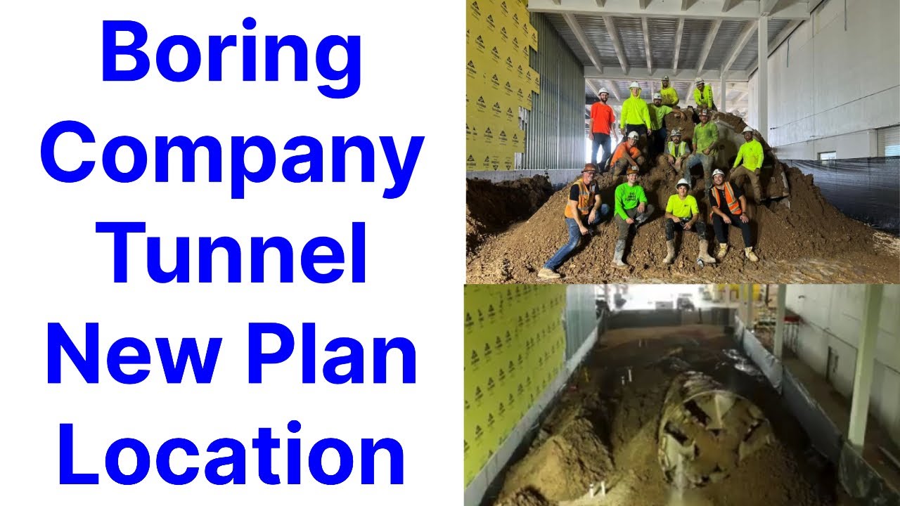 Boring Company Tunnel Map, Cybertruck News, Plan and Location - YouTube