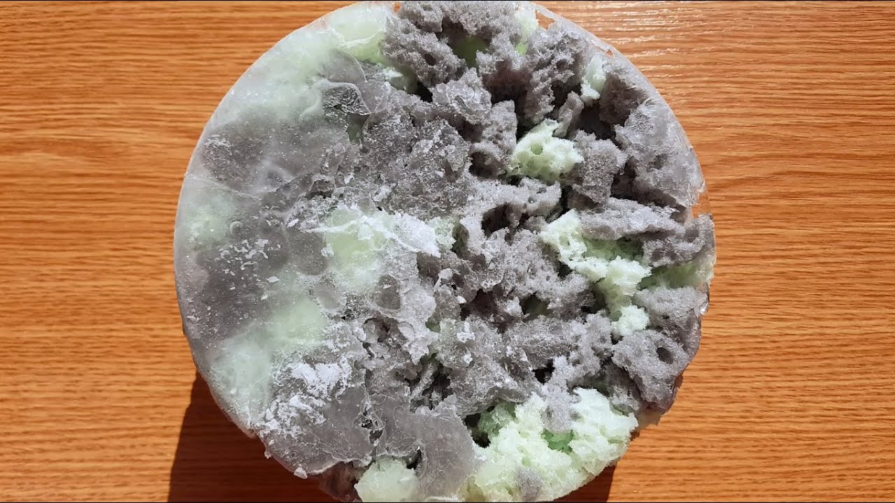 Frozen sponge bits tapping & crushing/ripping |WATCH IN HD| ig @asmr_by ...