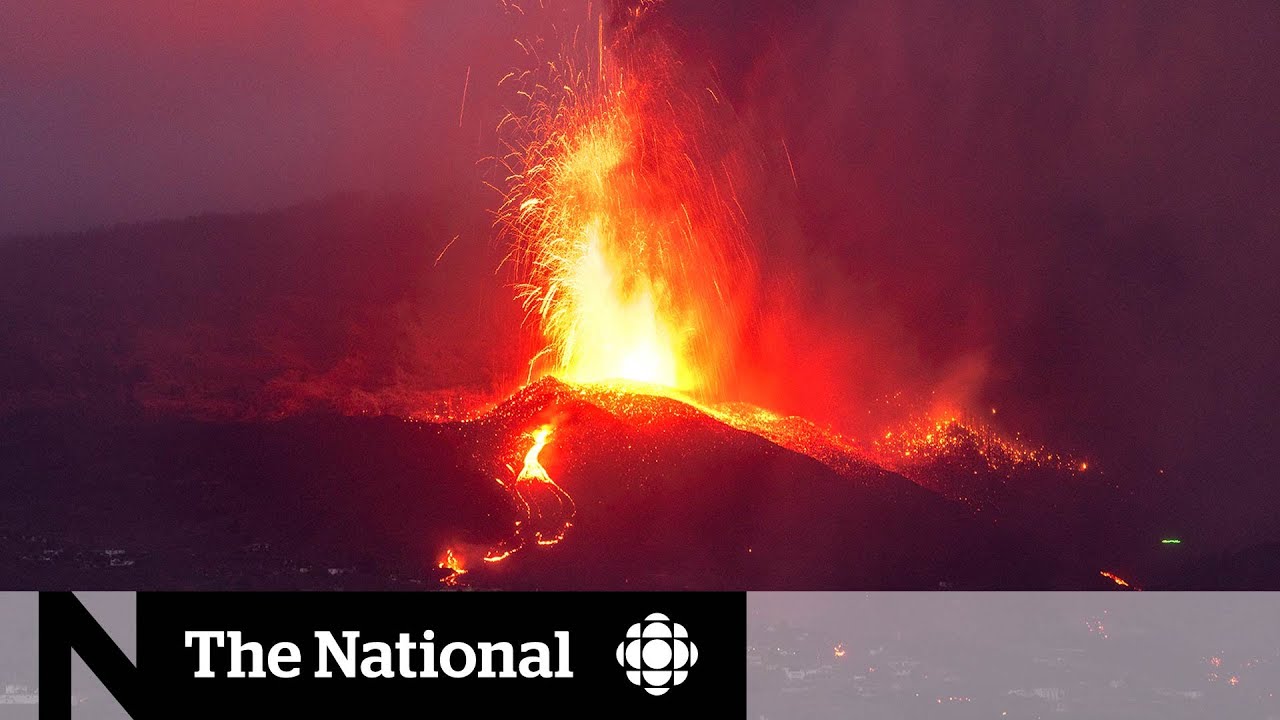 Toxic gas another danger from La Palma volcano - YouTube