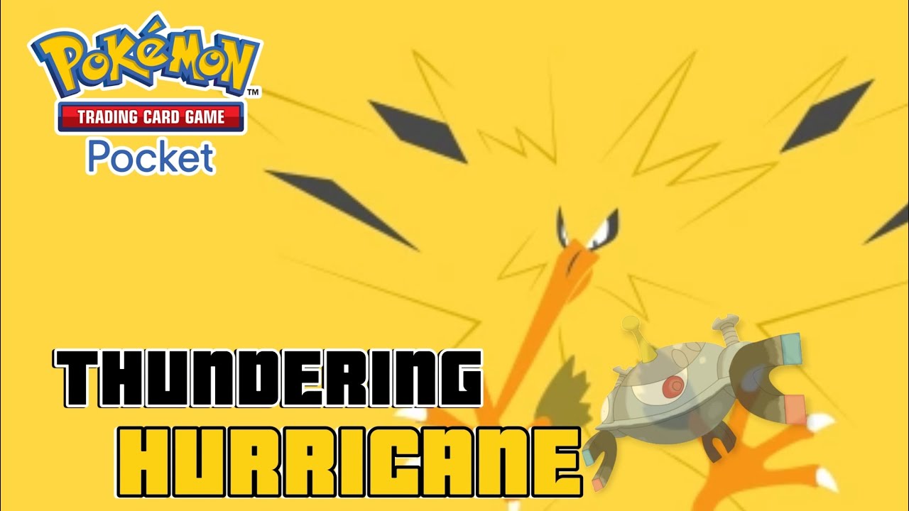 ELECTRIC ZAP THUNDER BLAST! - POKEMON TCG POCKET - YouTube