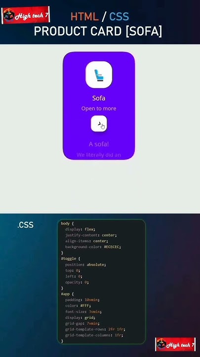 Product Card In Code Pen Using Html Css And Js Codepen Htmltutorial Viralshorts