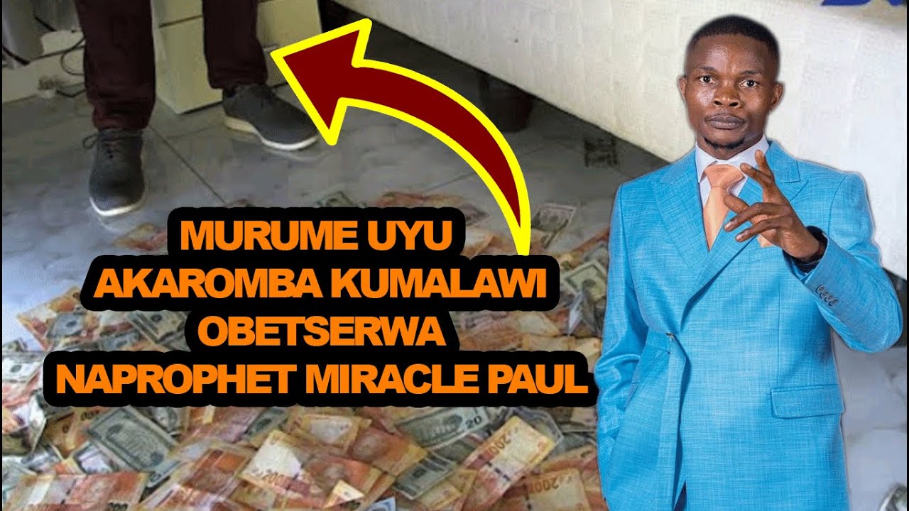 Murume uyu akaromba KuMalawi obatsirwa naProphet Miracle Paul - YouTube
