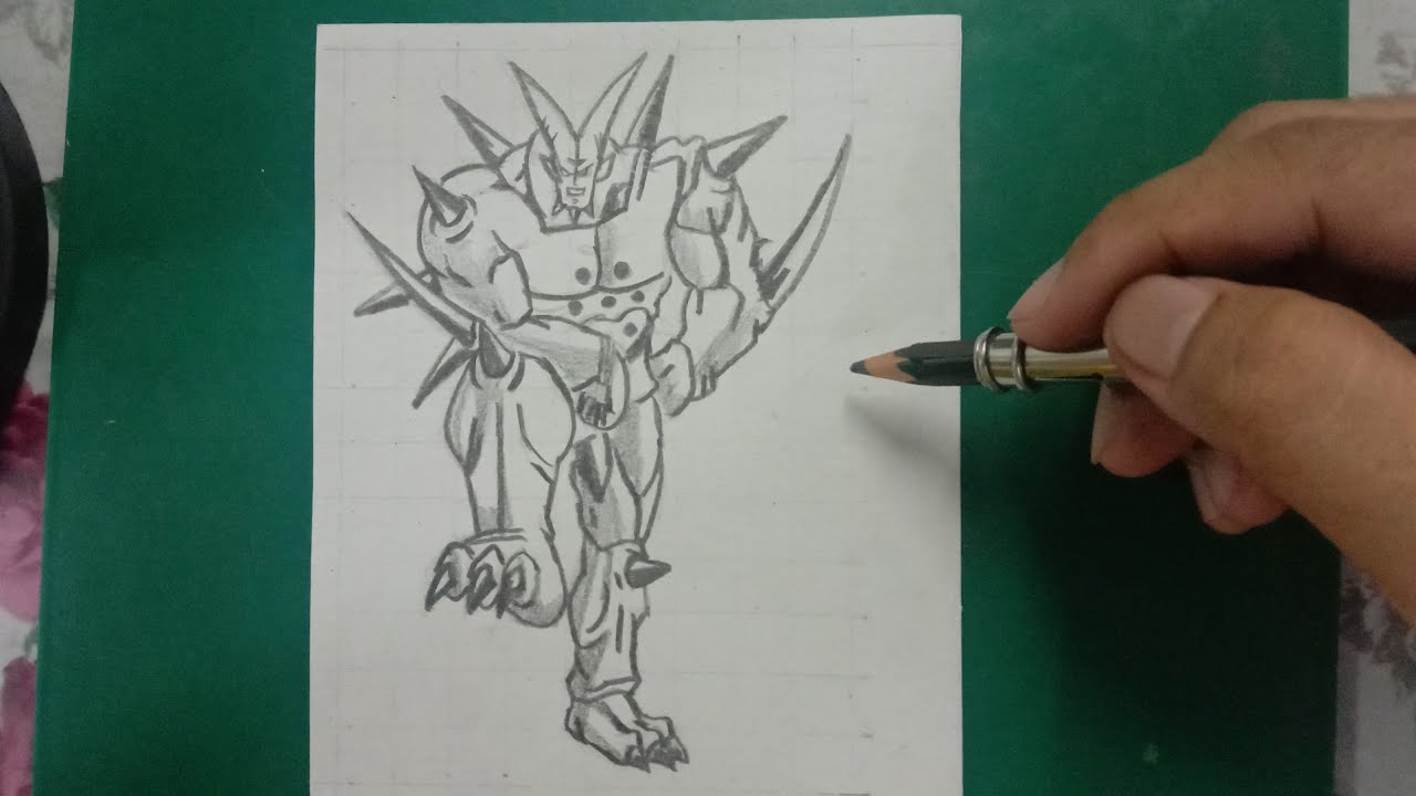 How to draw Syn Shenron | Drawing Syn Shenron | Dragon Ball | Anime ...