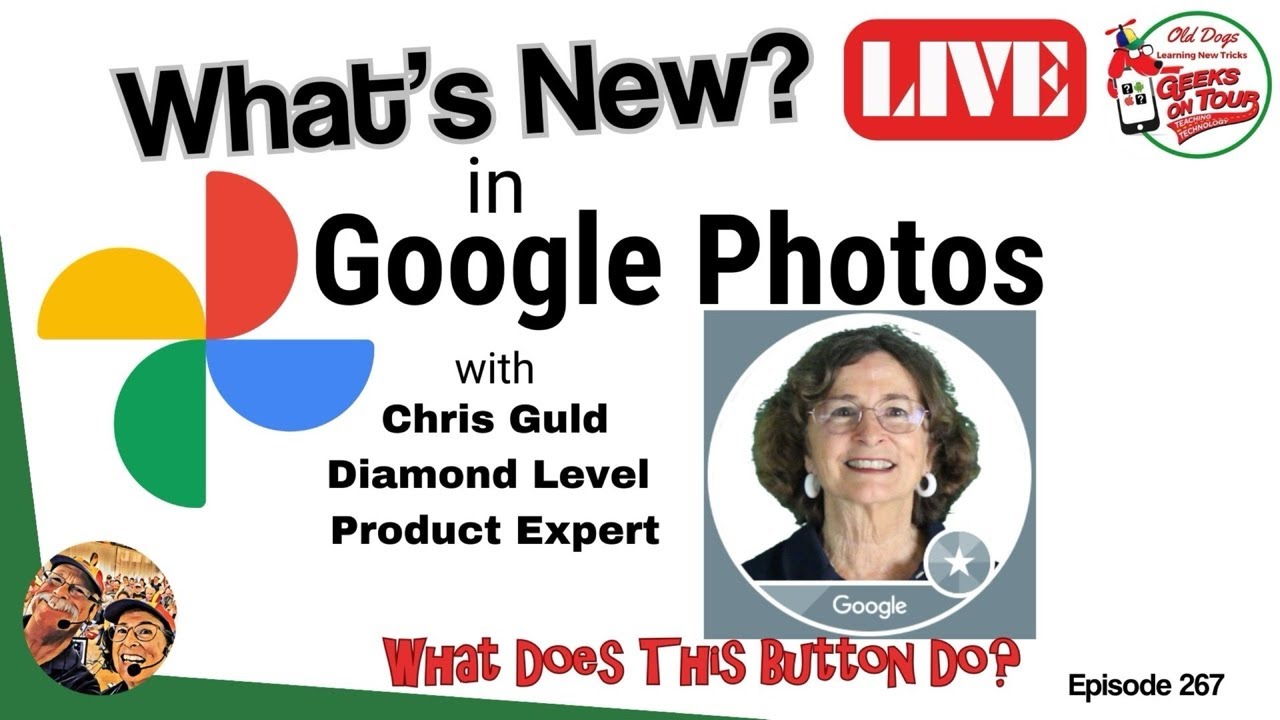 Google Photos - What's New? Geeks On Tour Podcast - YouTube