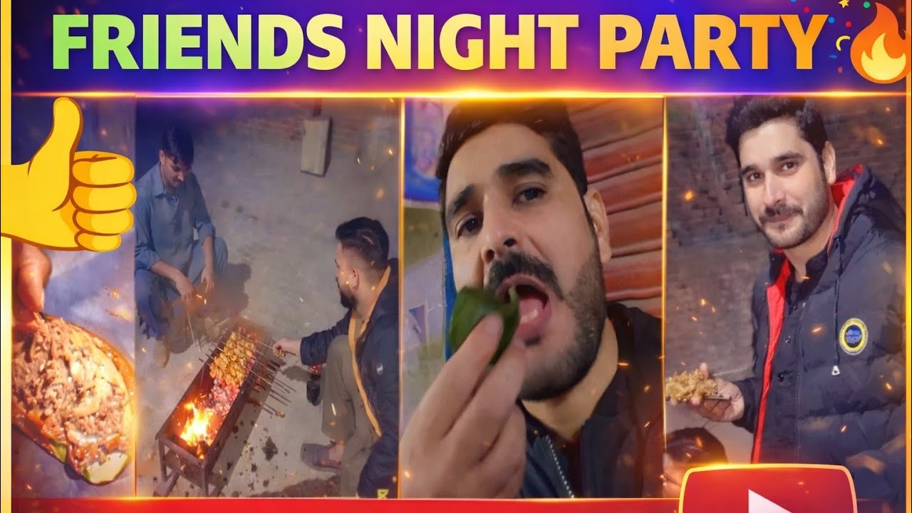 Celebration with family | Glow in thedark party | friends Night Party ...