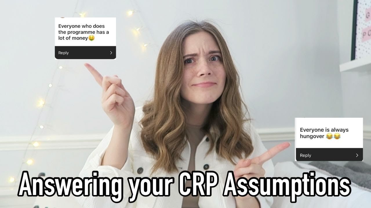 Money? Parties? Answering YOUR CRP Assumptions - YouTube