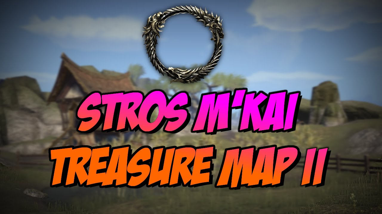 [ESO] Elder Scrolls Online: Stros M'kai Treasure Map II(2) Location ...