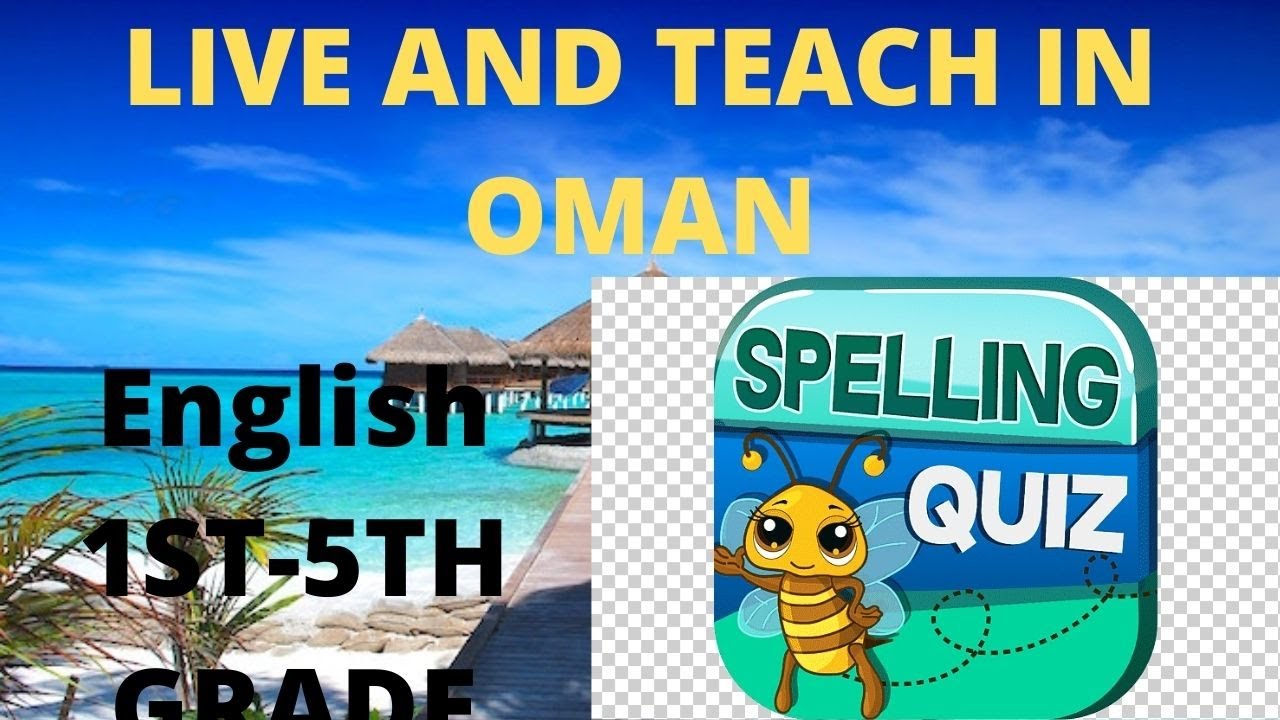 English Spelling Challenge for Grades 1,2,3,4,and 5 I Spelling for ...