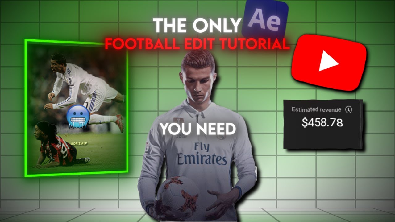 Football edit tutorial after effects (2025) + FREE EDITING PACK - YouTube