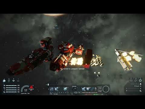 Space Engineers - DFWH - directed fragmentation warhead concept - YouTube