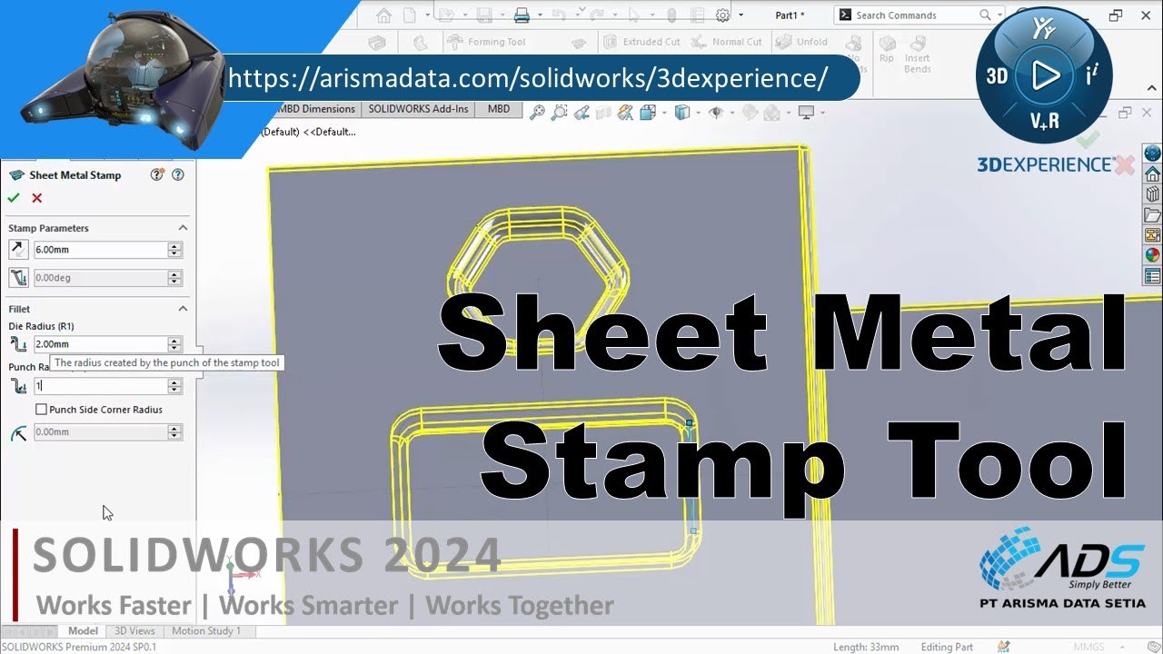 SOLIDWORKS Indonesia - Kini Anda bisa lebih mudah membuat Stamp Tool ...