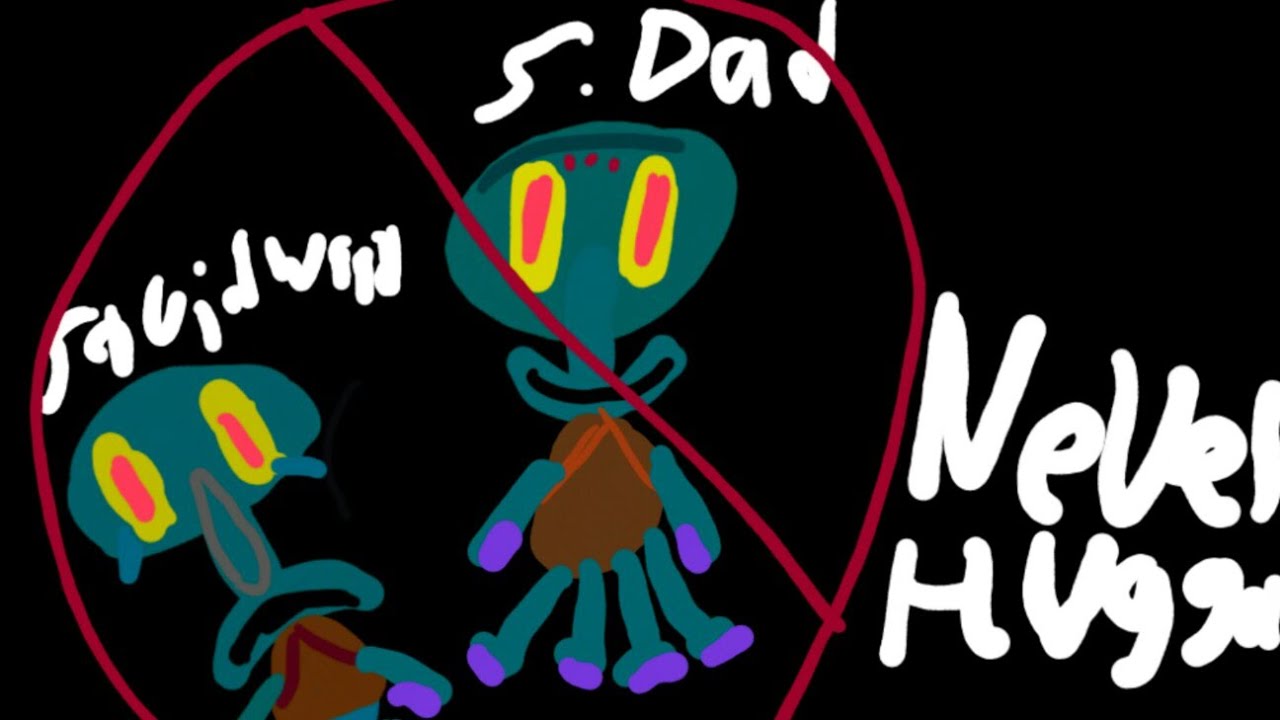 Squidwards Father Never Hugged Him😂😂😂😂 - YouTube