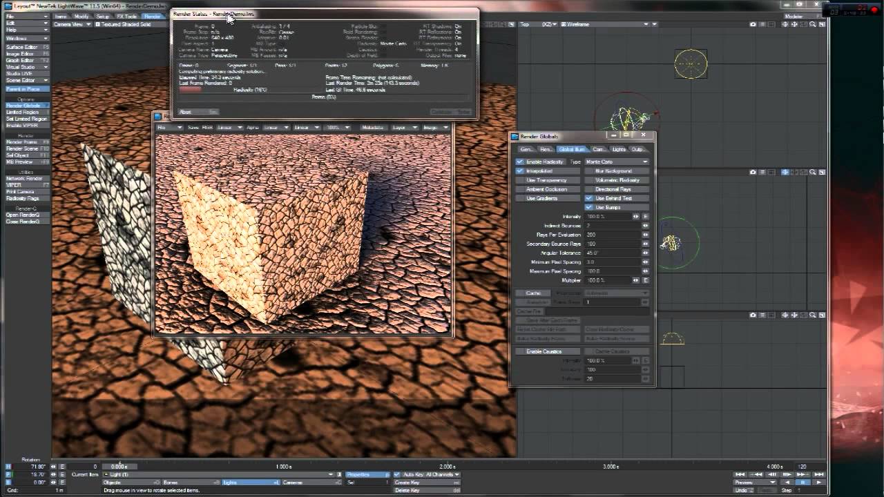 LightWave Tutorials - Making Your Scene Realistic P4 - - YouTube