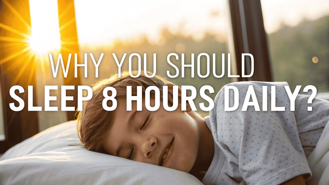Benefits of 8 hours of sleep daily - YouTube