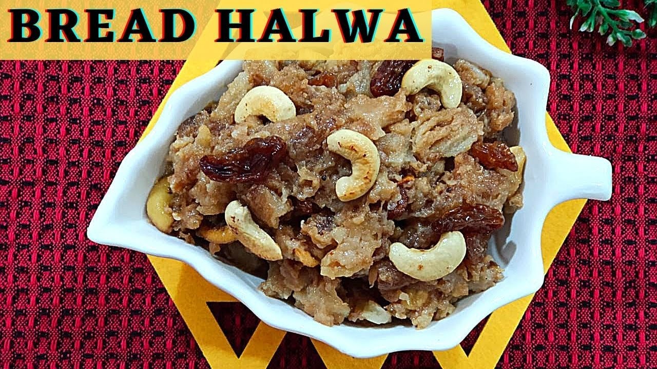 Bread Halwa Recipe | Muslims Marriage Sweet Bread Halwa - YouTube
