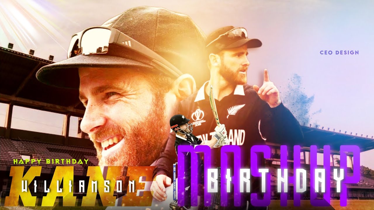 Kane Williamson Birthday Mashup | Kane_Irfan - YouTube