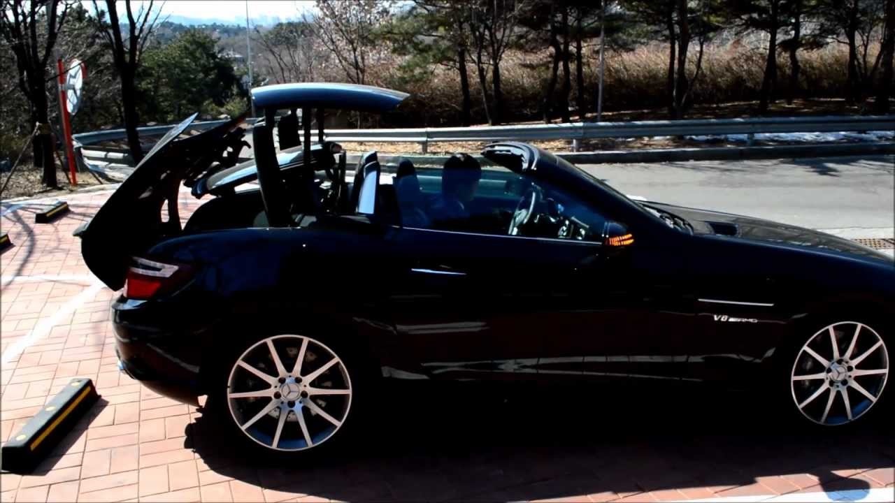 [벤츠돌이]Mercedes Benz SLK55AMG Open Top - YouTube