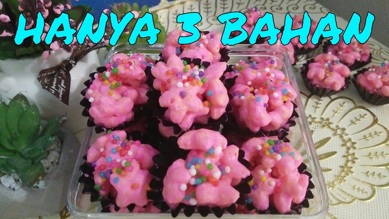 Cara membuat COKLAT STRAWBERRY STARS - YouTube