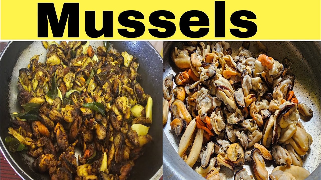 Mussels/how to clean Mussels/mussels fry recipe/kallummakaya fry - YouTube