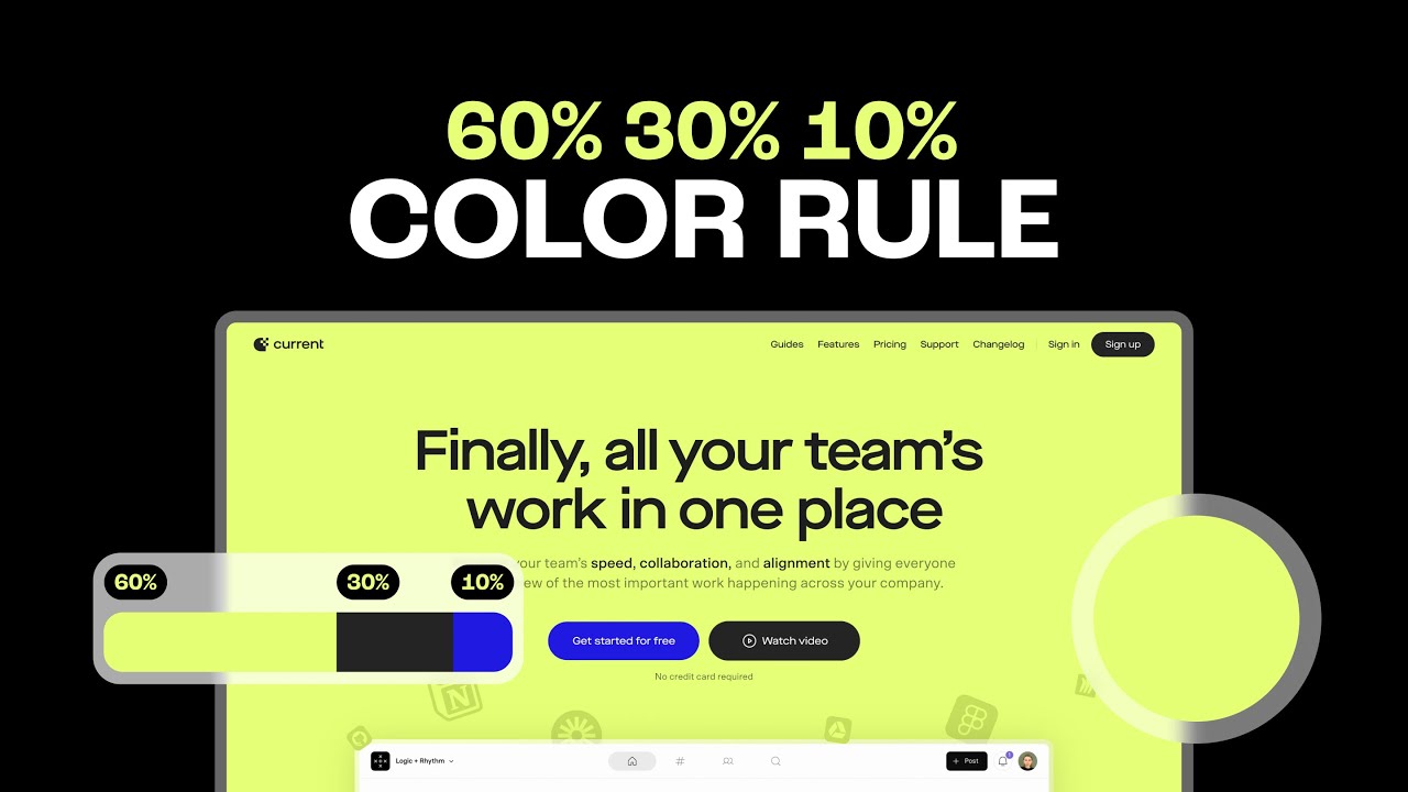60-30-10 Color Rule 🗓 2023 Updates - YouTube