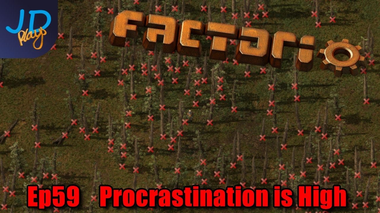 Procrastination is High Ep59 | Factorio Biter Hell | Gameplay, Lets ...
