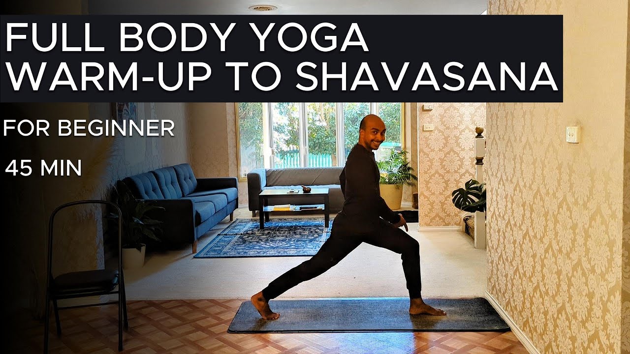 45 MIN | FULL BODY YOGA - STRENGTHEN UPPER BODY | FOR BEGINNER - YouTube