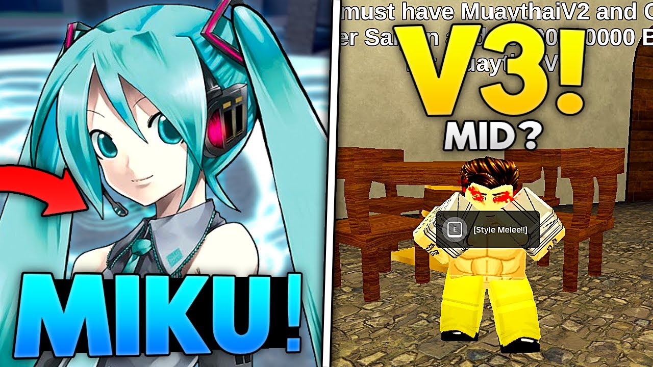 Rock Fruit | MIKU & MUAY THAI V3! How to Get + Showcase! - YouTube