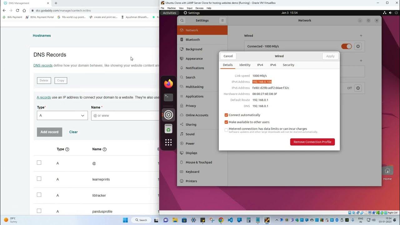 How to host multiple websites in apache2 webserver in UBuntu Desktop ...
